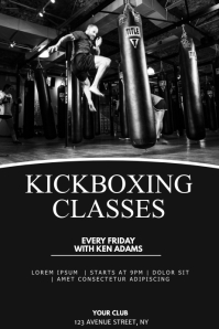 Boxing Classes Template | PosterMyWall