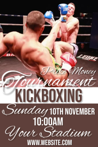Kick Boxing Template | PosterMyWall