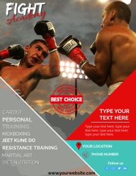 Kickboxing flyer Template | PosterMyWall
