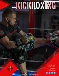 Kickboxing flyer Template | PosterMyWall