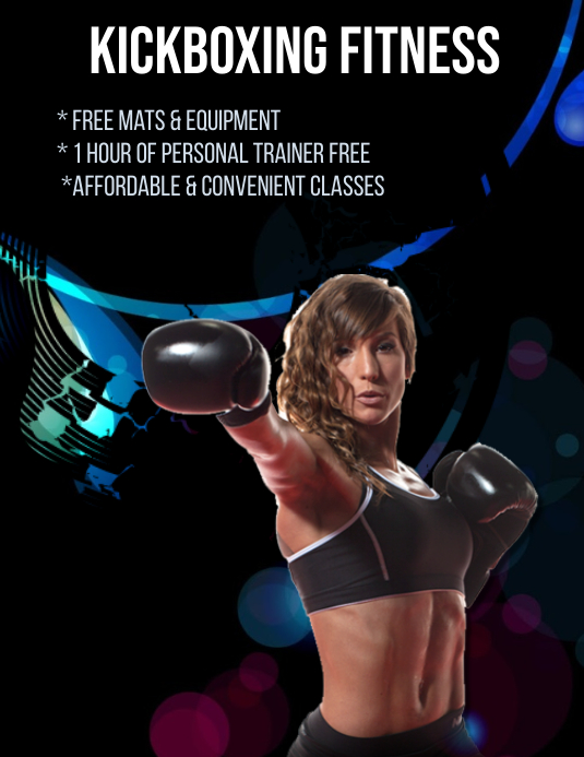 Kickboxing Template | PosterMyWall