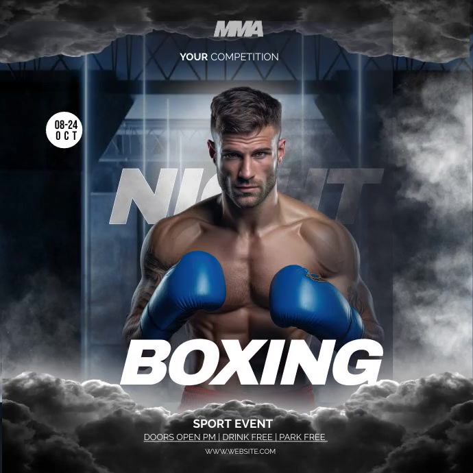 Kickboxing Hiring Template | PosterMyWall