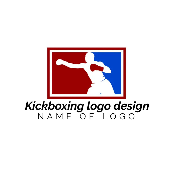 Kickboxing LOGO Template | PosterMyWall