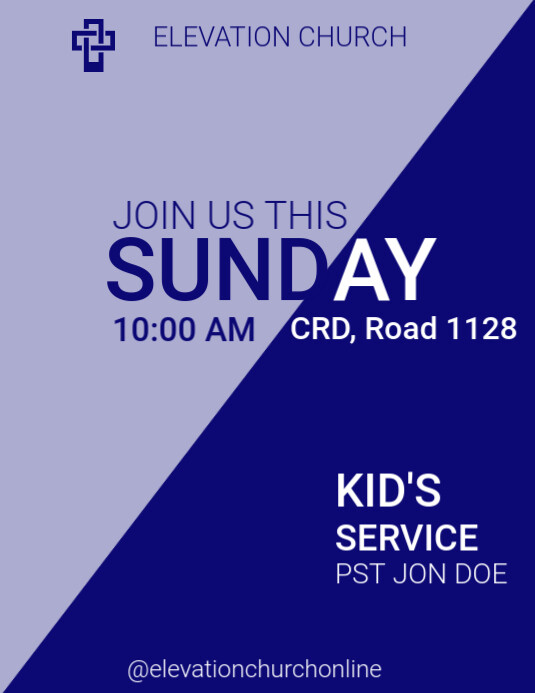 KID'S SERVICE Template | PosterMyWall