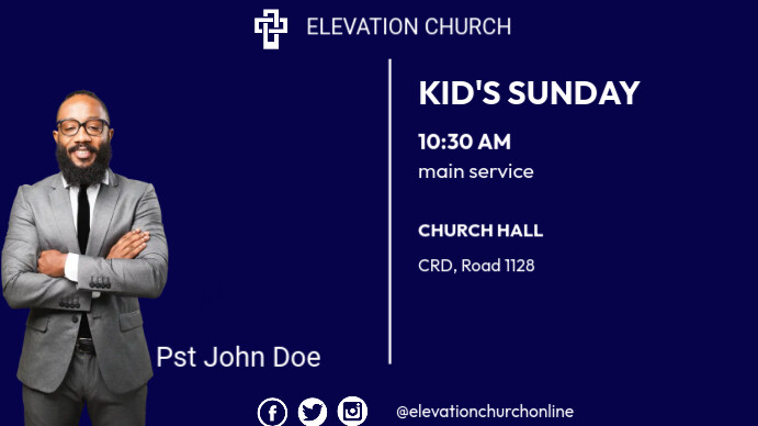 KID'S SUNDAY Template | PosterMyWall