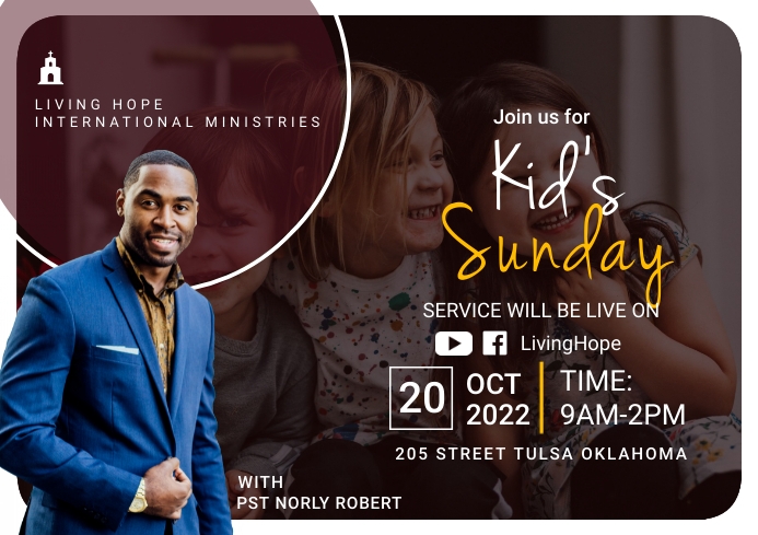 kid's Sunday Template | PosterMyWall