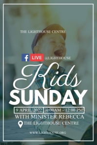 Sunday School Poster Template | PosterMyWall