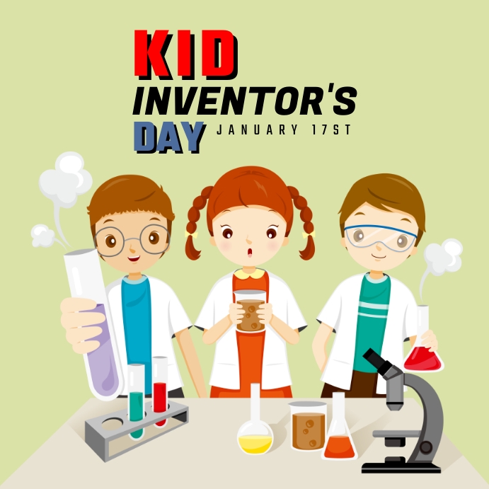 Kid Inventor's Day Template | PosterMyWall