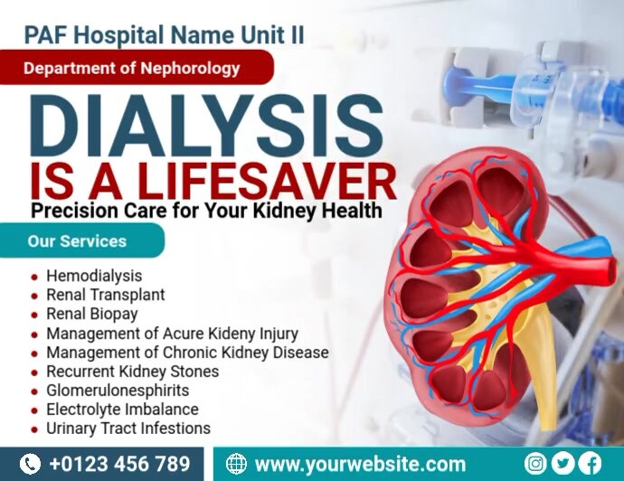 Copy of Kidney Dialysis | PosterMyWall