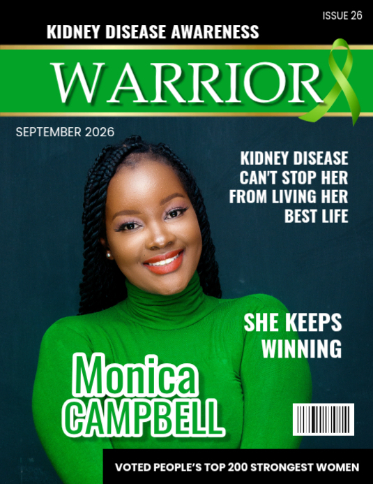 Copia de Kidney Disease Magazine Cover | PosterMyWall