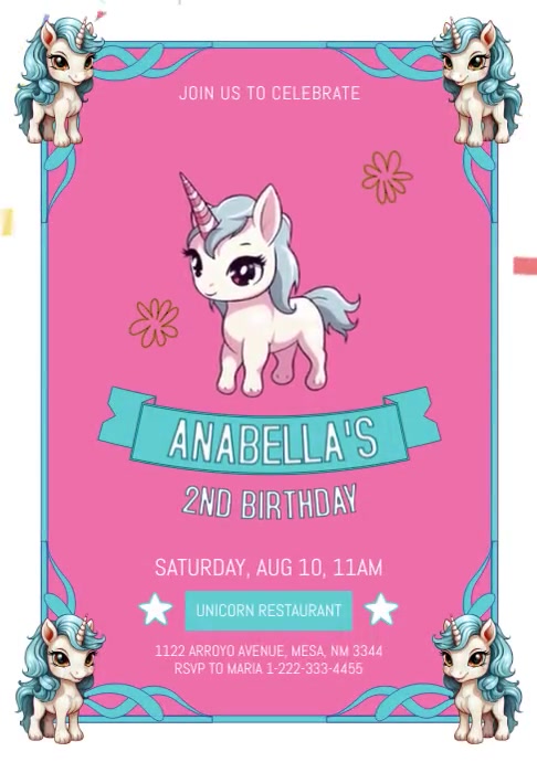 Kids Birthday Template | PosterMyWall
