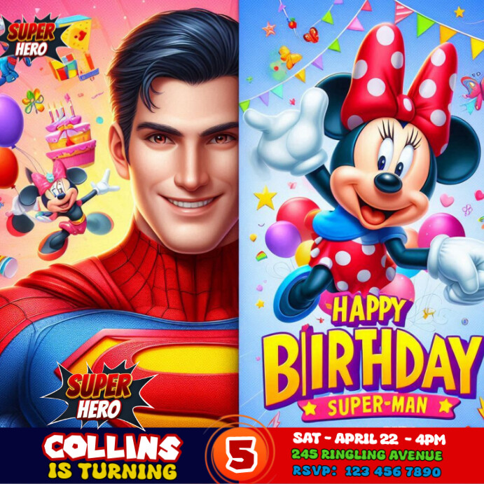 Kids Birthday Flyer Template | PosterMyWall