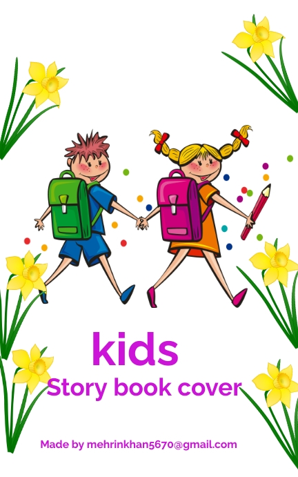 School Books Cover Page Design