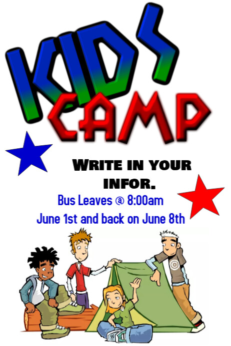Kids Camp Template | PosterMyWall