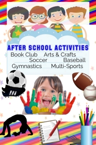 After School Activities Poster Template | PosterMyWall