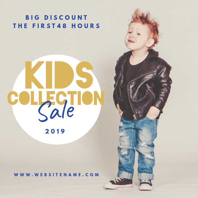 Kids Collection Sale Template | PosterMyWall