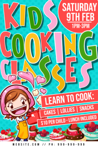 260+ cooking classes Customizable Design Templates | PosterMyWall