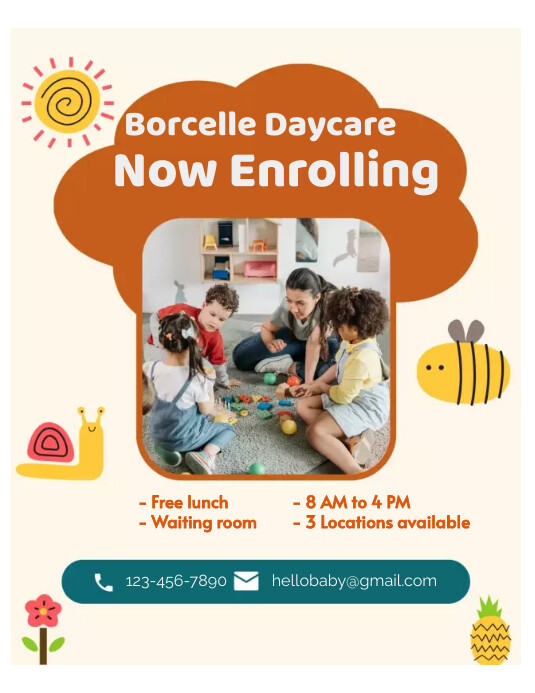 Copy of Kids Daycare | PosterMyWall