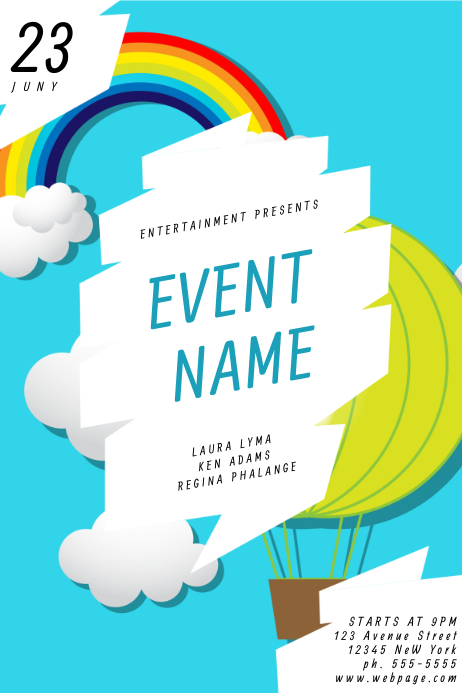 Kids Event Flyer Template | PosterMyWall