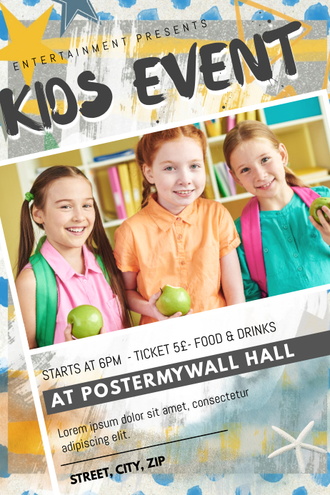Kids Event Flyer Template | PosterMyWall