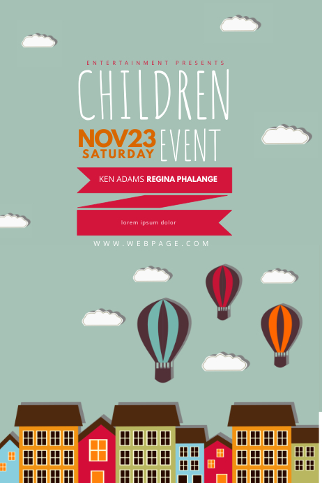 Kids Event Flyer Templae | PosterMyWall