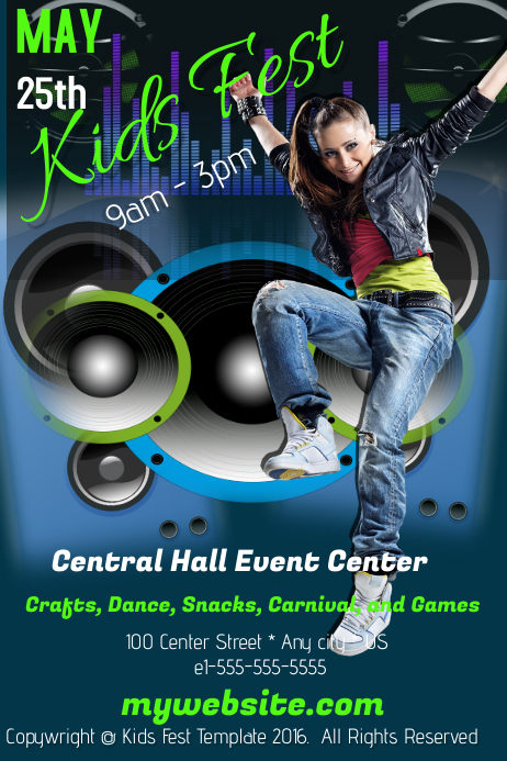 Kids Fest Template | PosterMyWall