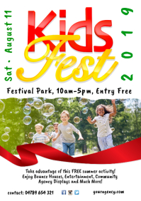 Kids Festival Poster Template | PosterMyWall