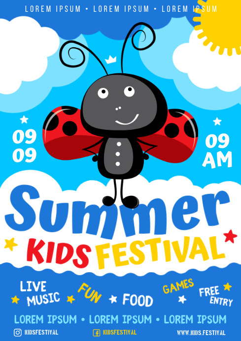 KIDS FEST POSTER | PosterMyWall