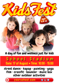 Kids Festival Poster Template | PosterMyWall