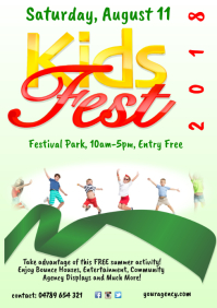 Carnival Fete Fair Poster Flyer template | PosterMyWall