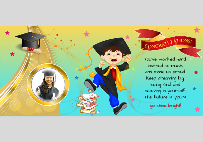 Kids Graduation Mug Mock-up Template | PosterMyWall