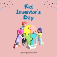 Happy Kids Inventor's Day Template | PosterMyWall