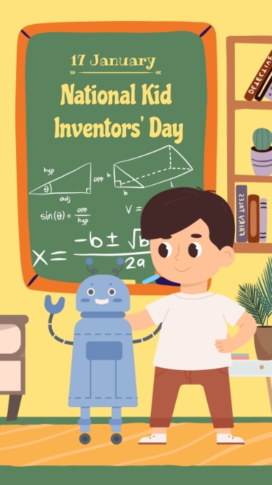 Kids Inventor's Day Template | PosterMyWall