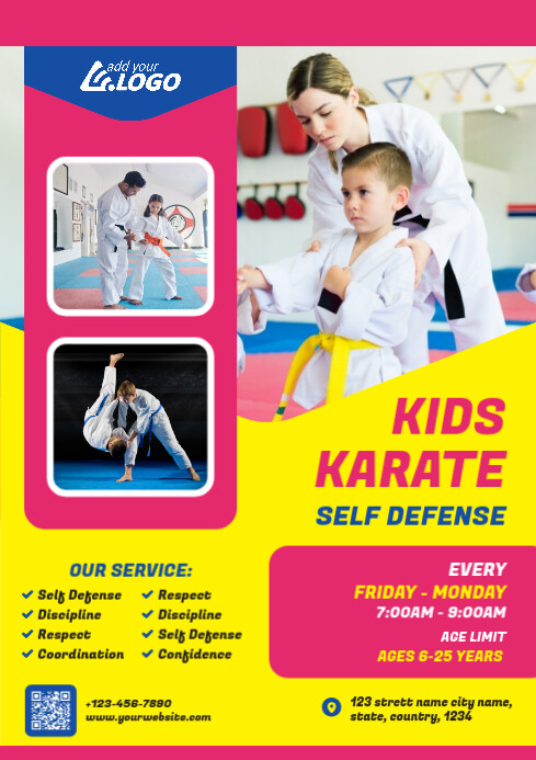 Kids Karate Template | PosterMyWall