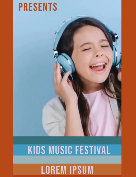 KIDS MUSIC FESTIVAL FLYER TEMPLATE | PosterMyWall