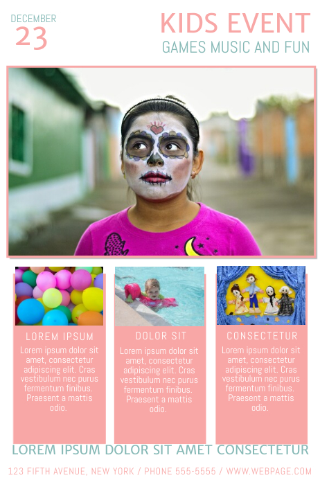 Kids Poster template | PosterMyWall