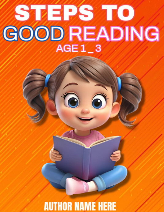 Copia de Kids Reading book | PosterMyWall