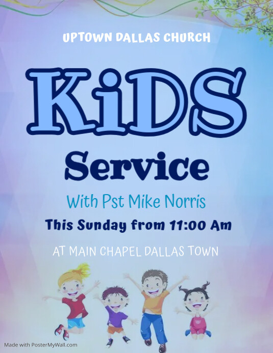 Plantilla de KIDS SERVICE | PosterMyWall