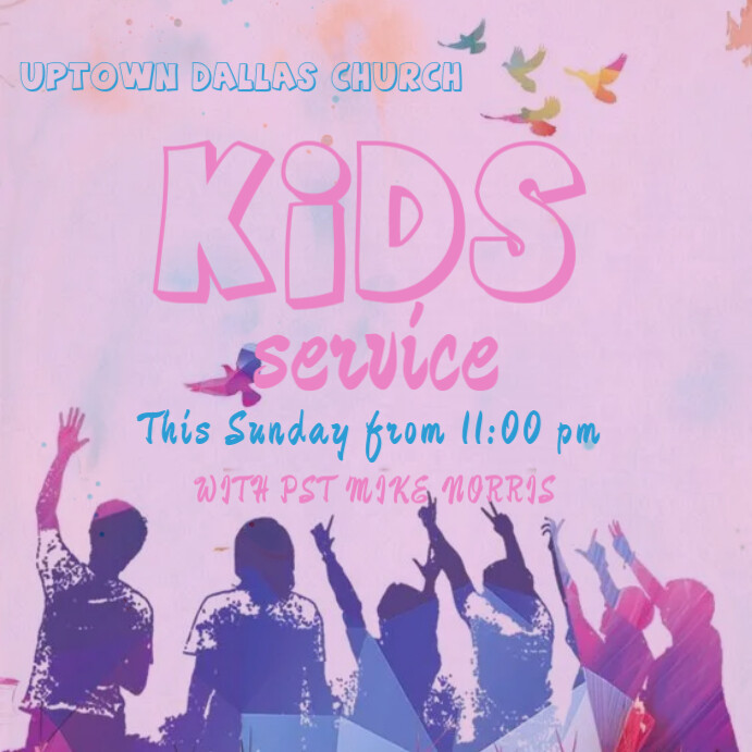 Copy of KIDS SERVICE | PosterMyWall