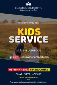 30,140+ children church service flyer Customizable Design Templates ...