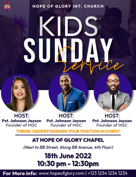 Kids service Template | PosterMyWall