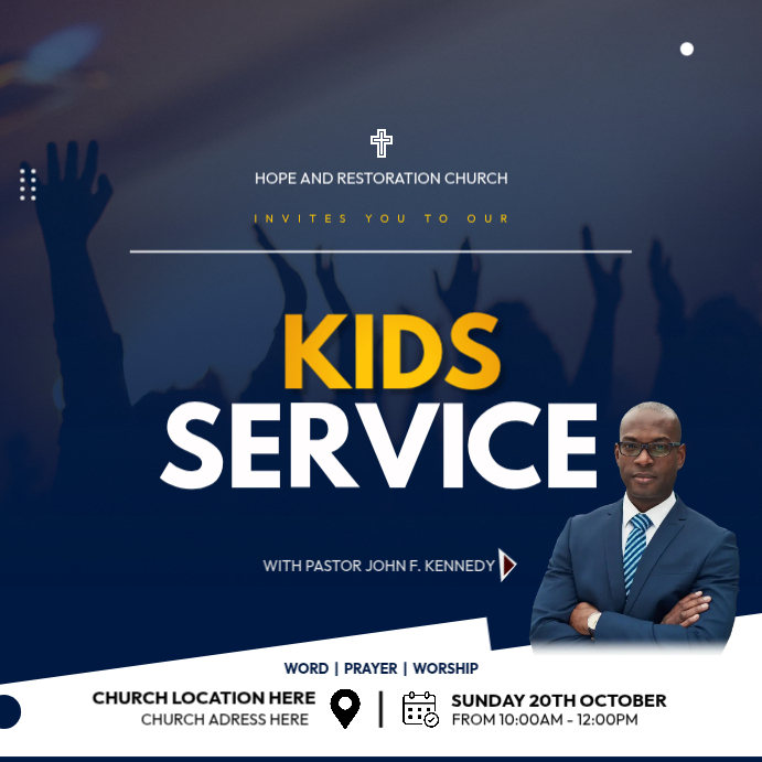 Kids service Template | PosterMyWall