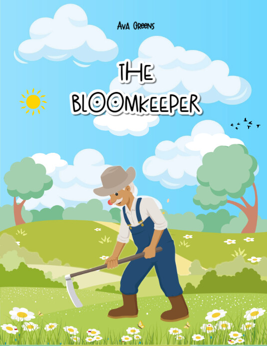 kids story book cover page Template | PosterMyWall
