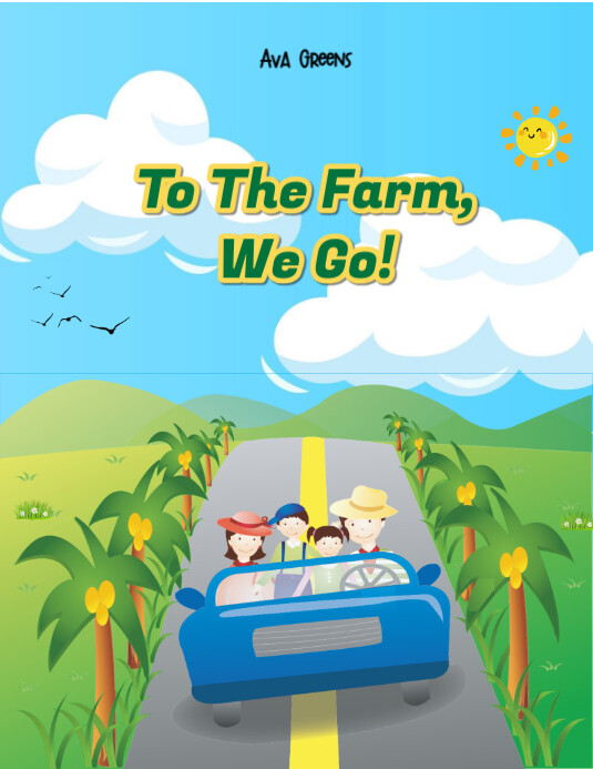 kids story book cover page modern and illustrative Templat | PosterMyWall