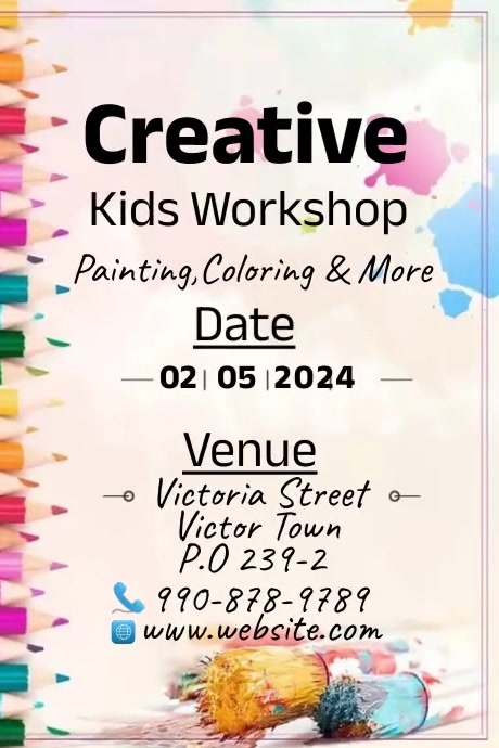 Kids summer camp ,summer camp , activites, Template | PosterMyWall