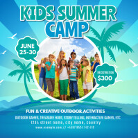 Summer Camp Instagram Post Template | PosterMyWall