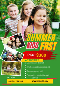 Kids club flyer Template | PosterMyWall