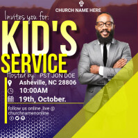 Kids Sunday Template | PosterMyWall