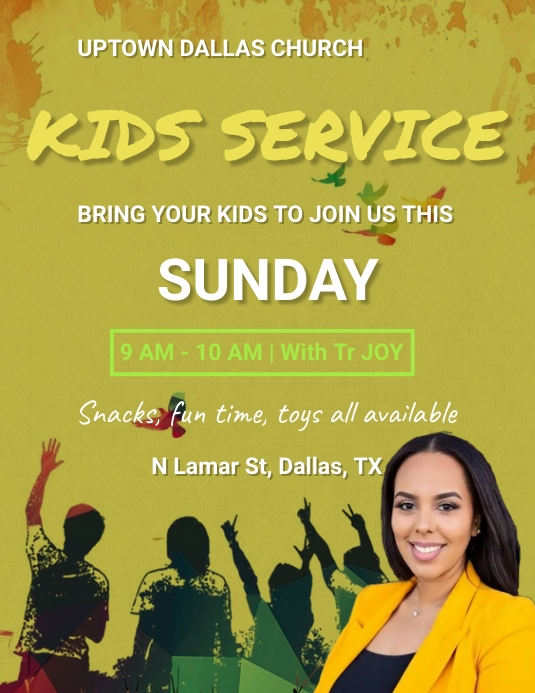Copy of KIDS SUNDAY | PosterMyWall