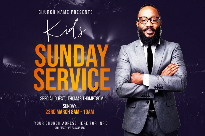 kids sunday Template | PosterMyWall